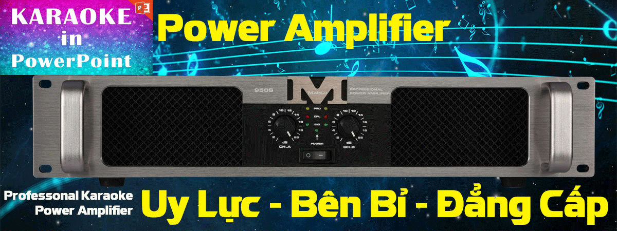 Power karaoke: cục đẩy công suất hát karaoke