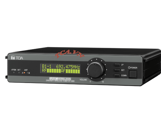 KHỐI THU KHÔNG DÂY UHF 64CH TOA WT 5800